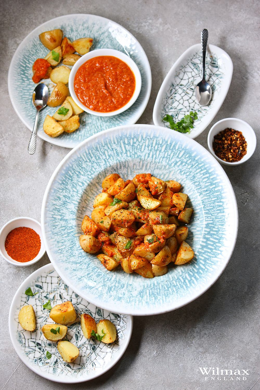 Patatas bravas by Wilmax England